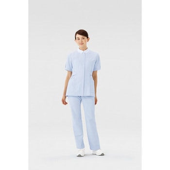 レディスジャケット半袖 773 KAZEN ナースウェア 【通販モノタロウ】