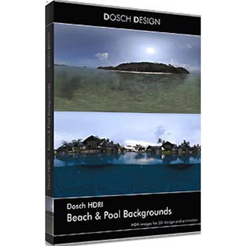 DH-BEPOB DOSCH HDRI: Beach & Pool Backgrounds 1個 DOSCH DESIGN 【通販モノタロウ】