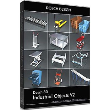 D3D-IOV2 DOSCH 3D: Industrial Objects V2 1個 DOSCH DESIGN 【通販モノタロウ】