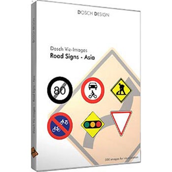 DVI-RSA DOSCH Viz-Images: Road Signs ～ Asia 1個 DOSCH DESIGN 【通販モノタロウ】