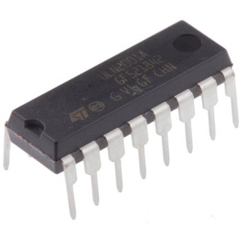 ULN2001A STMicroelectronics 7回路入り NPN ダーリントンペア 1セット(25個) STMicro 【通販モノタロウ】