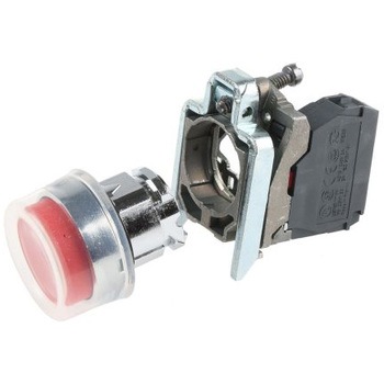 XB4BP42 押しボタンスイッチ Harmony×B4シリーズ， 22mm， Schneider Electric， 1個 シュナイダー ...