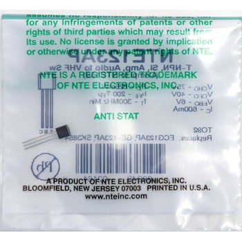 NTE123AP NTE123AP 1個 NTE ELECTRONICS 【通販モノタロウ】