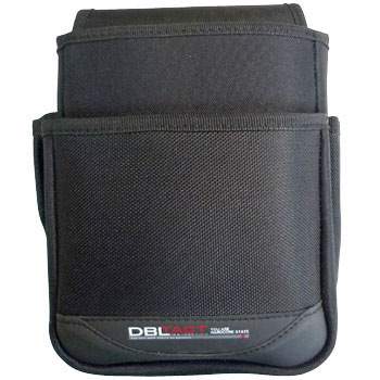 DT-02-BK 2段腰袋 (大) 1個 DBLTACT 【通販モノタロウ】