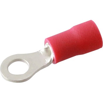 FV1.25-M3(RBA1.25-3.5) ビニル絶縁付丸形端子(F形) 1袋(100個) 日本圧着端子製造(JST) 【通販モノタロウ】