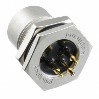 M12 PANEL PCB CONN AMPHENOL 基板用コネクタ 【通販モノタロウ】