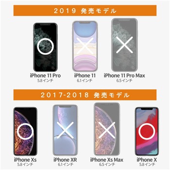 PM-A19BFLBLN iPhone11Pro iPhoneXS iPhoneX フィルム ブルーライトカット 反射防止 エアレス 1個 エレコム 【通販モノタロウ】