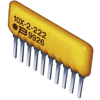 4604X SIL Resistor Network Array 2K2 BOURNS 汎用ロジック 【通販モノタロウ】