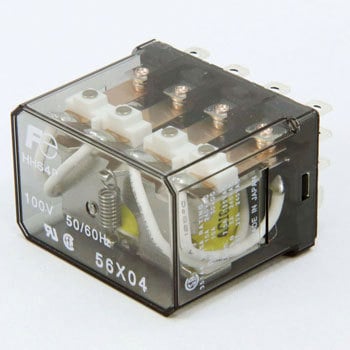 HH64P AC100V パワーリレー 標準形 1個 富士電機 【通販モノタロウ】