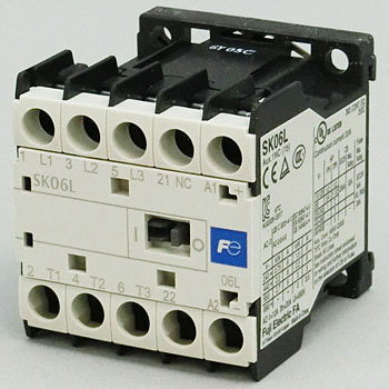 SK06L-E01 標準形電磁接触器 SKシリーズ 直流操作形(1.2W) 1個 富士電機 【通販モノタロウ】