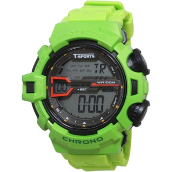 紳士 3アラーム クロノグラフ ELライト チャイム クレファー(CREPHA) 腕時計 【通販モノタロウ】