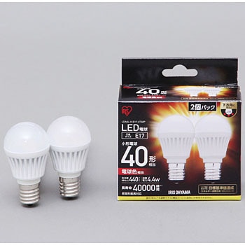 LDA5L-H-E17-4T32P 小形LED電球 E17 1箱(2個) アイリスオーヤマ 【通販モノタロウ】