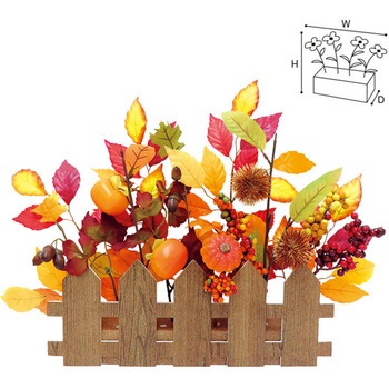 TE4-0317 秋の味覚垣根アレンジ 1個 アルファ[販促] 【通販モノタロウ】