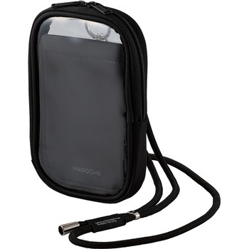 P-MAP05BK スマホショルダー スマホポーチ 斜めがけ クリアタイプ ファスナー開閉 1個 エレコム 【通販モノタロウ】