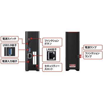 リンクステーション ネットワークHDD 高速モデル BUFFALO(バッファロー) 据え置きハードディスク 【通販モノタロウ】