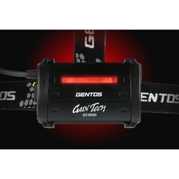 ゲインテック 電池式ヘッドライト 440lm GENTOS ヘッドライト本体 【通販モノタロウ】 GT-392D