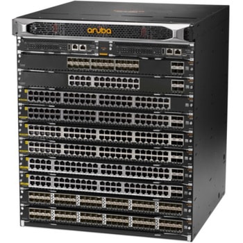 R0X27A HPE Aruba 6410 Chassis、Mgmt Module、4 Fan、10 open slots Switch 1個 ...