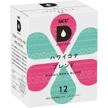DPHK002 UCC DRIP POD ハワイコナブレンド 12P 1箱 UCC(上島珈琲) 【通販モノタロウ】