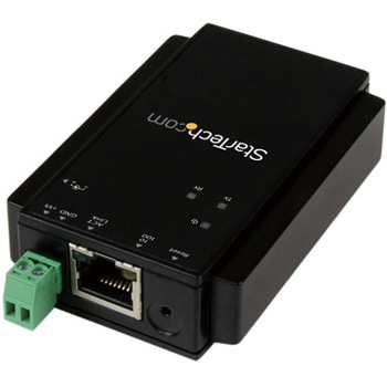 NETRS232 1ポートシリアル(RS232C) - イーサネット(TCP/IP)変換デバイスサーバー DINレールブラケット付属 1個 StarTech.com 【通販モノタロウ】