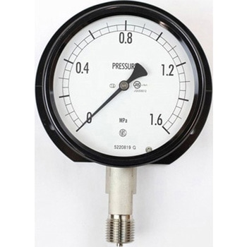 密閉型圧力計(100Φ)立形B枠 BE12-243シリーズ 長野計器 汎用圧力計 【通販モノタロウ】