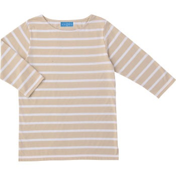 HM25-42-S ボーダーTシャツ七分袖 HM25 1枚 KAZEN 【通販モノタロウ】