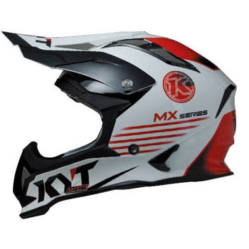 STRIKE EAGLE K-MX シリーズ ホワイト/レッド KYT フルフェイス 【通販モノタロウ】