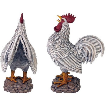 fr110114 巨大な雄鶏 / Colossal Barnyard Rooster (Not in USA) 1個 Heinimex 【通販 ...