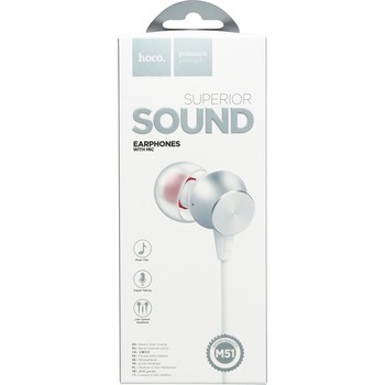 hoco M51 アルミニウムカナルイヤホン JTT ハンズフリー/イヤホンマイク 【通販モノタロウ】