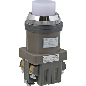ALNE3311W Φ30シリーズ 照光押ボタンスイッチ (突形 白熱) E12 1個 IDEC(和泉電気) 【通販モノタロウ】