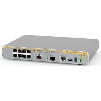 4653R ギガビット・インテリジェント・スイッチ AT-x330-10GTX 10/100/1000BASE-Tx8 SFP/SFP+x1 1/2.5/5/10GBASE-Tx1 1台 ...