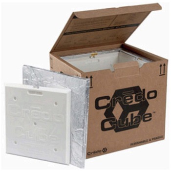 定温輸送容器 クレドキューブ 冷蔵 4度帯 Credo Cube (TM) S4 CRシリーズ Peli BioThermal 実験研究用 ...