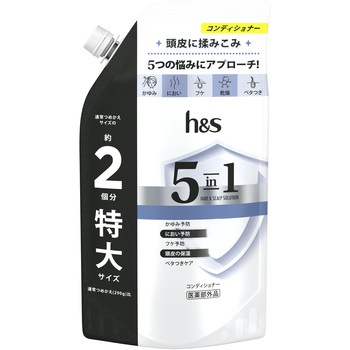h&s 5in1 コンデイショナー P&G リンス/コンディショナー 【通販モノタロウ】