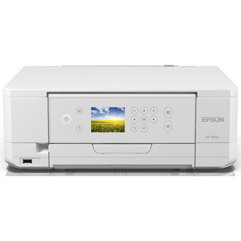 EP-816A A4カラーインクジェット複合機/Colorio/6色/無線LAN/スマホ対応/両面/2.7型液晶 1台 EPSON 【通販モノタロウ】
