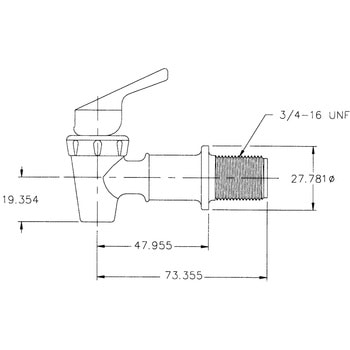 TO-976-4 樹脂蛇口 TO-976シリーズ 1個 SUGICO(スギコ) 【通販モノタロウ】