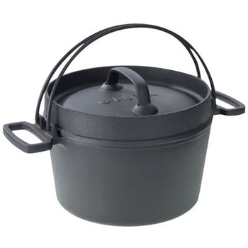 F-408 ダッチオーブン天火 22cm両手 1個 及源鋳造 【通販モノタロウ】