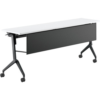 FLF-K1804MPS-6APW1 会議テーブル リーフライン W1800 幕板・棚付 (配送・組立サービス付き) 1台 コクヨ 【通販モノタロウ】