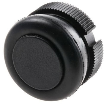 XACA9412 Schneider Electric， 押しボタンヘッド， Harmony XAC 前面取り付け， 黒 シュナイダー ...