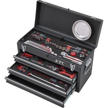 【2026 SK SALE】9.5sq.スタンダードセット[66点](3段3引出し) KTC KTC 2026 SK SALE 【通販モノタロウ】