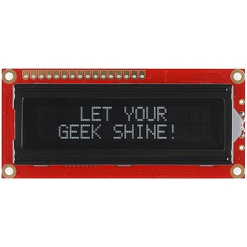 LCD-00709 Basic 16x2 Character LCD - White on Black 5V 1個 SPARKFUN 【通販モノタロウ】