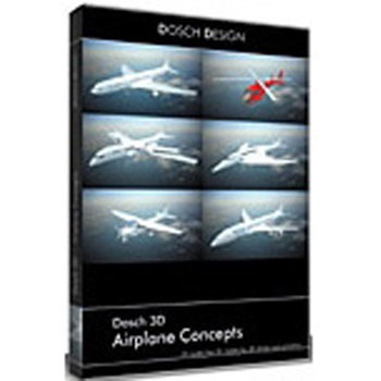 D3D-AIRCON DOSCH 3D: Airplane Concepts 1個 DOSCH DESIGN 【通販モノタロウ】
