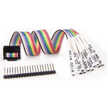 110990176 Bus Pirate v3 probe cable with labels and male pins 1個 Seeed ...