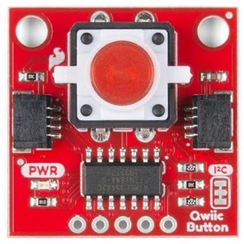 BOB-15932 SparkFun Qwiic Button - Red LED 1個 SPARKFUN 【通販モノタロウ】