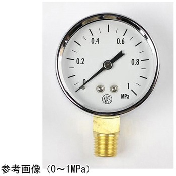 GK10-271 小型圧力計(50Φ) GK10-271シリーズ 1個 長野計器 【通販モノタロウ】
