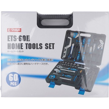 ホームツールセット E-Value ツールケースタイプ 【通販モノタロウ】 ETS-60H