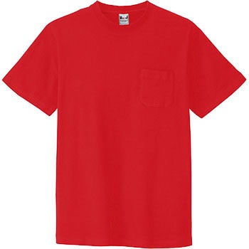 AZ10531 【加工可】AZ-10531 半袖Tシャツ(ポケット付)(男女兼用)(年間用) アイトス 生地32/2天竺(テンジク) コーマ糸 - 【通販モノタロウ】