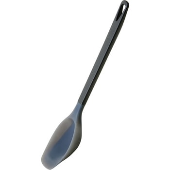 K777BK トライアングリップ シリコーン調理スプーンS・BK 1個 マーナ 【通販モノタロウ】