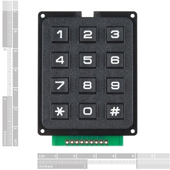 COM-14662 Keypad - 12 Button 1個 SPARKFUN 【通販モノタロウ】