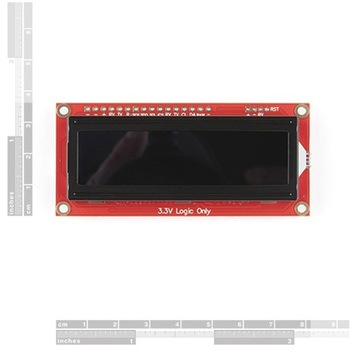 LCD-16397 SparkFun 16x2 SerLCD - RGB Text Qwiic 1個 SPARKFUN 【通販モノタロウ】
