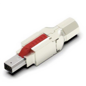 2350278-2 Mini IO Conn Cat5e FI 2x2 AWG22 T II 1箱 144個入 1箱(144個) TE ...