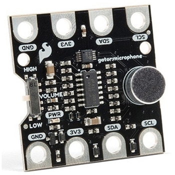 SEN-15289 SparkFun gator：microphone - micro：bit Accessory Board 1個 ...